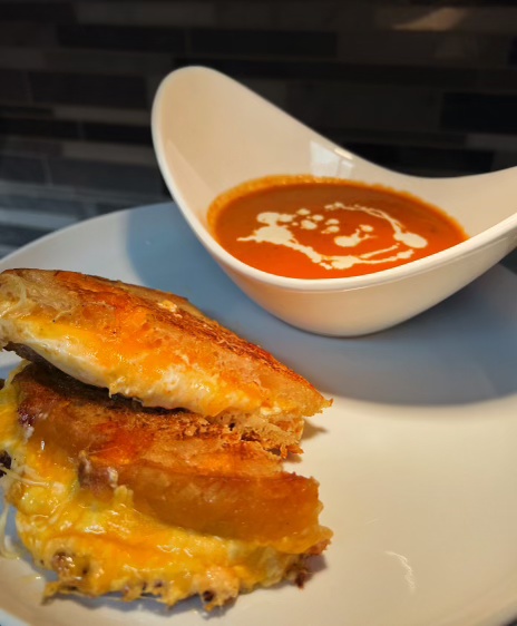 Triple Cheese Grilled Cheese – Kristina Says Cook